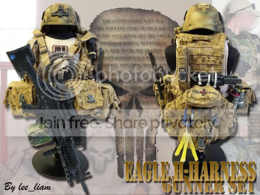 Great Detailed Series 18 - MK46Mod1 & H-Harness gunner set | One Sixth ...