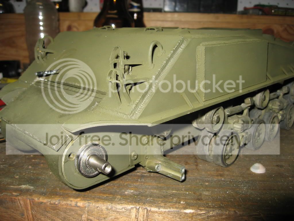 My Sherman gets additional armor and other mods - RCU Forums