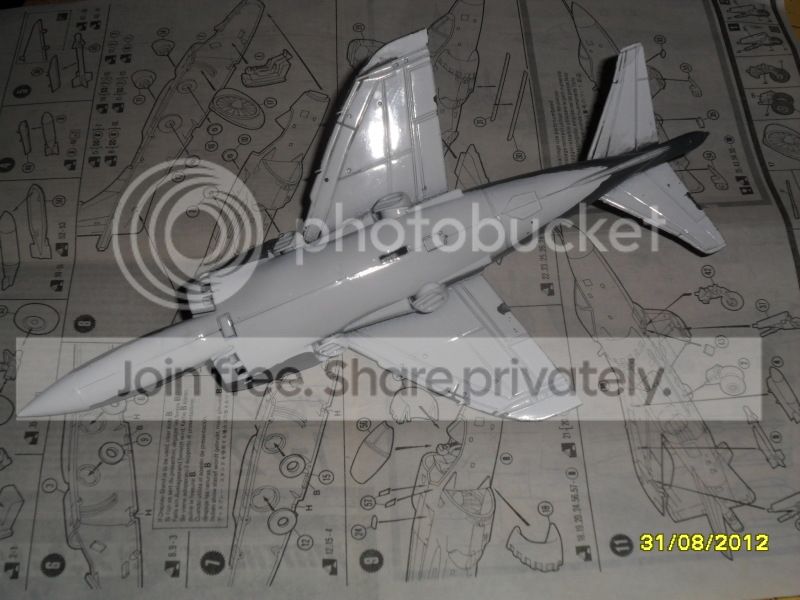 Matchbox Sea Harrier - Work in Progress - Aircraft - Britmodeller.com