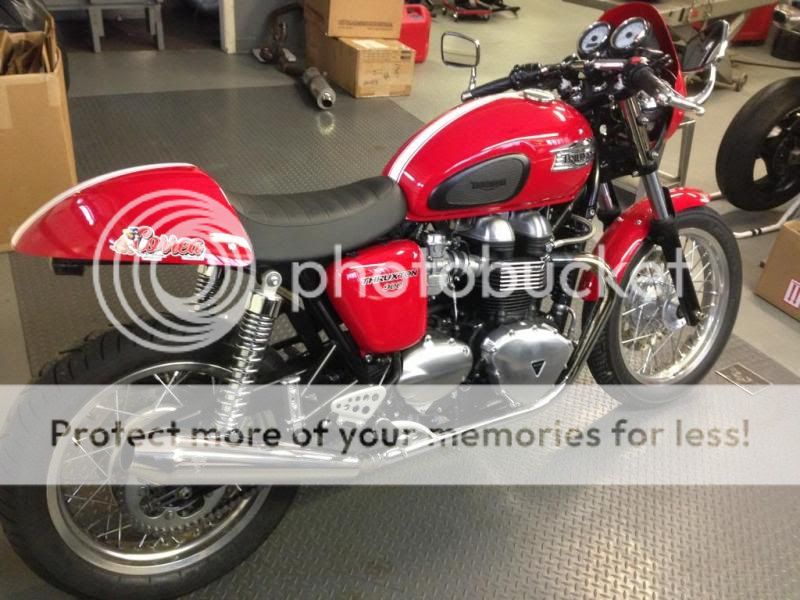 2012 Thruxton "R" Cafe Racer | Triumph Rat Motorcycle Forums