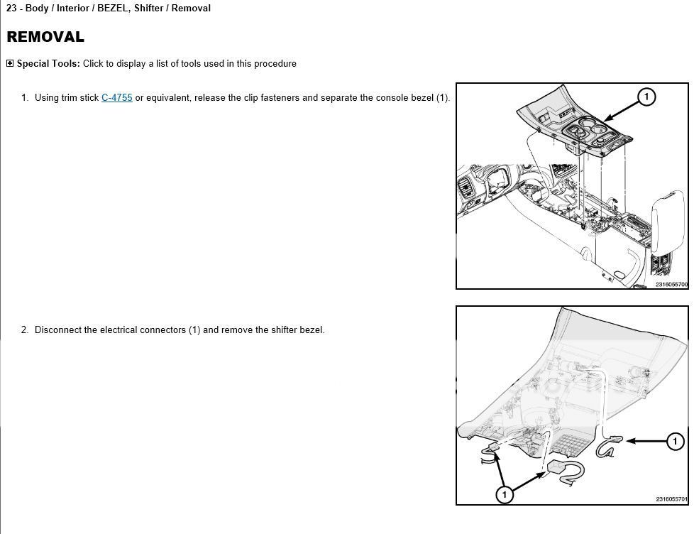 Front Center Console Removal | Dodge Durango Forum
