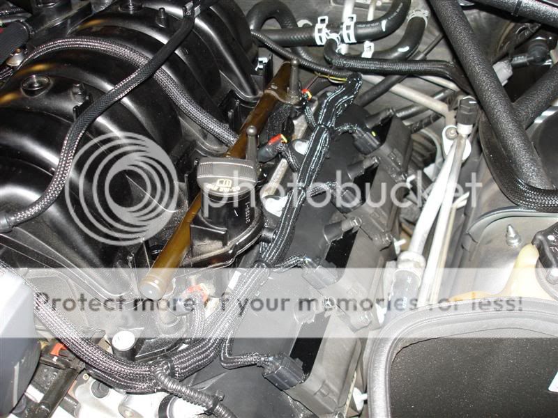 Engine bay clean-up: Wire Loom | Charger Forums